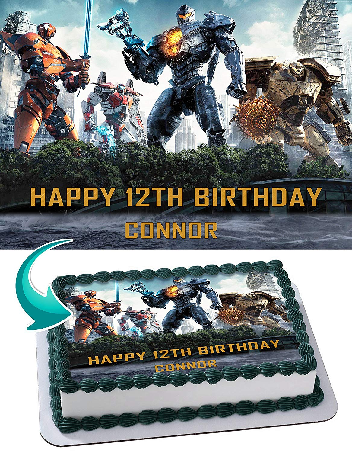 Pacific Rim Edible Cake Toppers – Ediblecaketopper