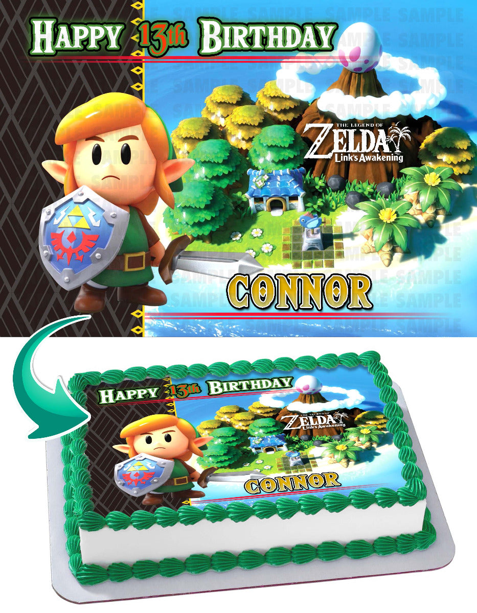 Legend of Zelda Links Awakening Edible Cake Toppers – Ediblecaketopper