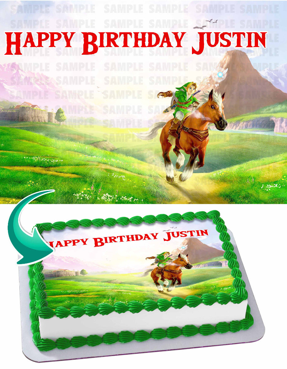 The Legend of Zelda Edible Cake Toppers – Ediblecaketopper