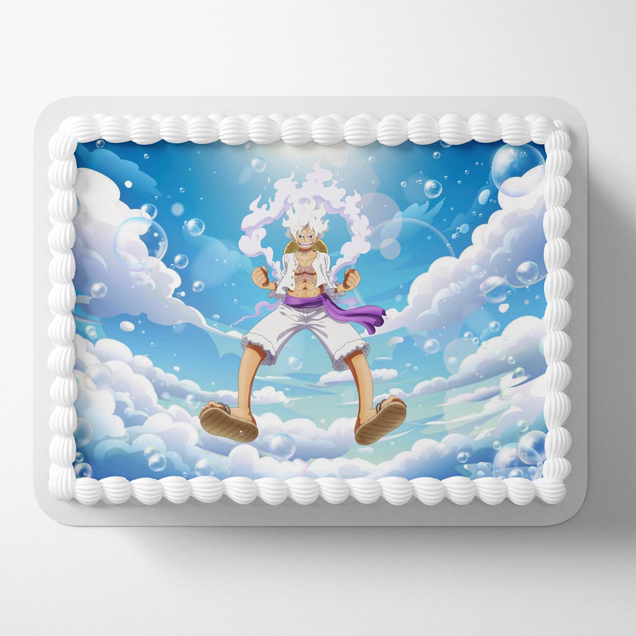 One Piece Luffy ONL Edible Cake Topper | Personalized Frosting Sheet ...