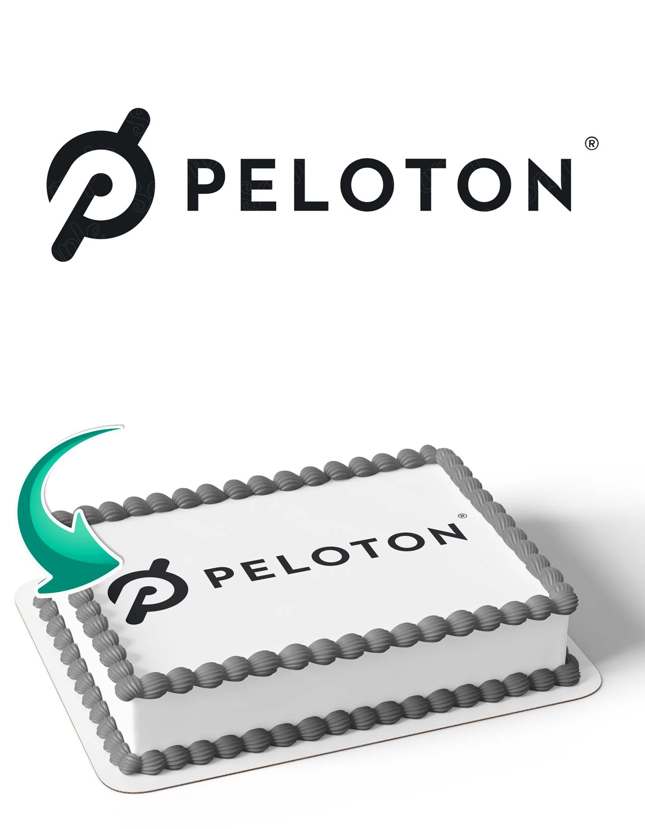 Peloton Cake Deco Edible Cake Toppers – Ediblecaketopper