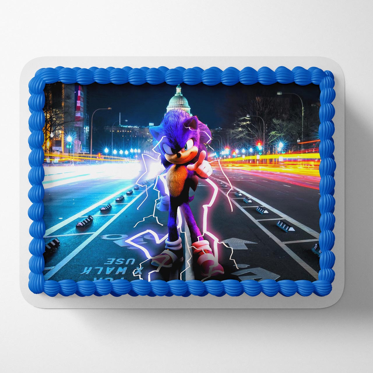 Sonic TMF Edible Cake Topper | Personalized Frosting Sheet ...