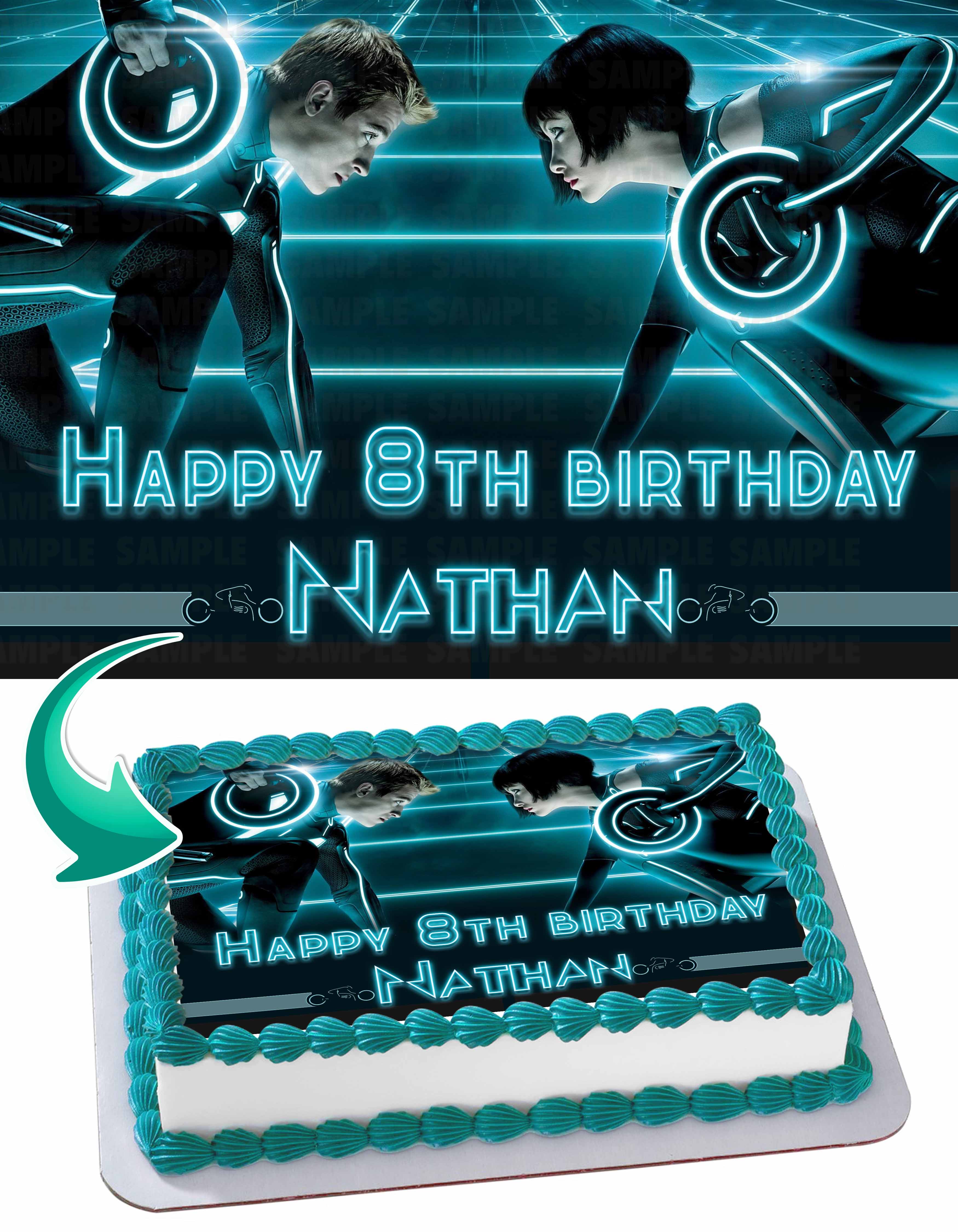 Tron Edible Edible Cake Toppers – Ediblecaketopper