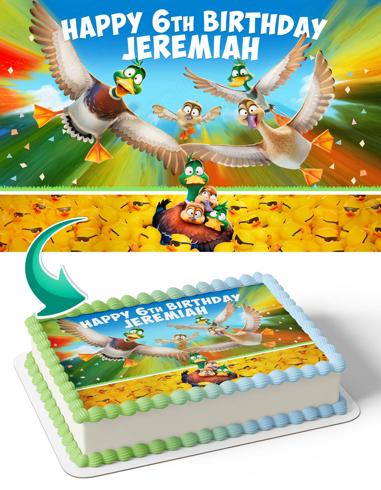 Migration Movie 2023 Edible Cake Toppers – Ediblecaketopper