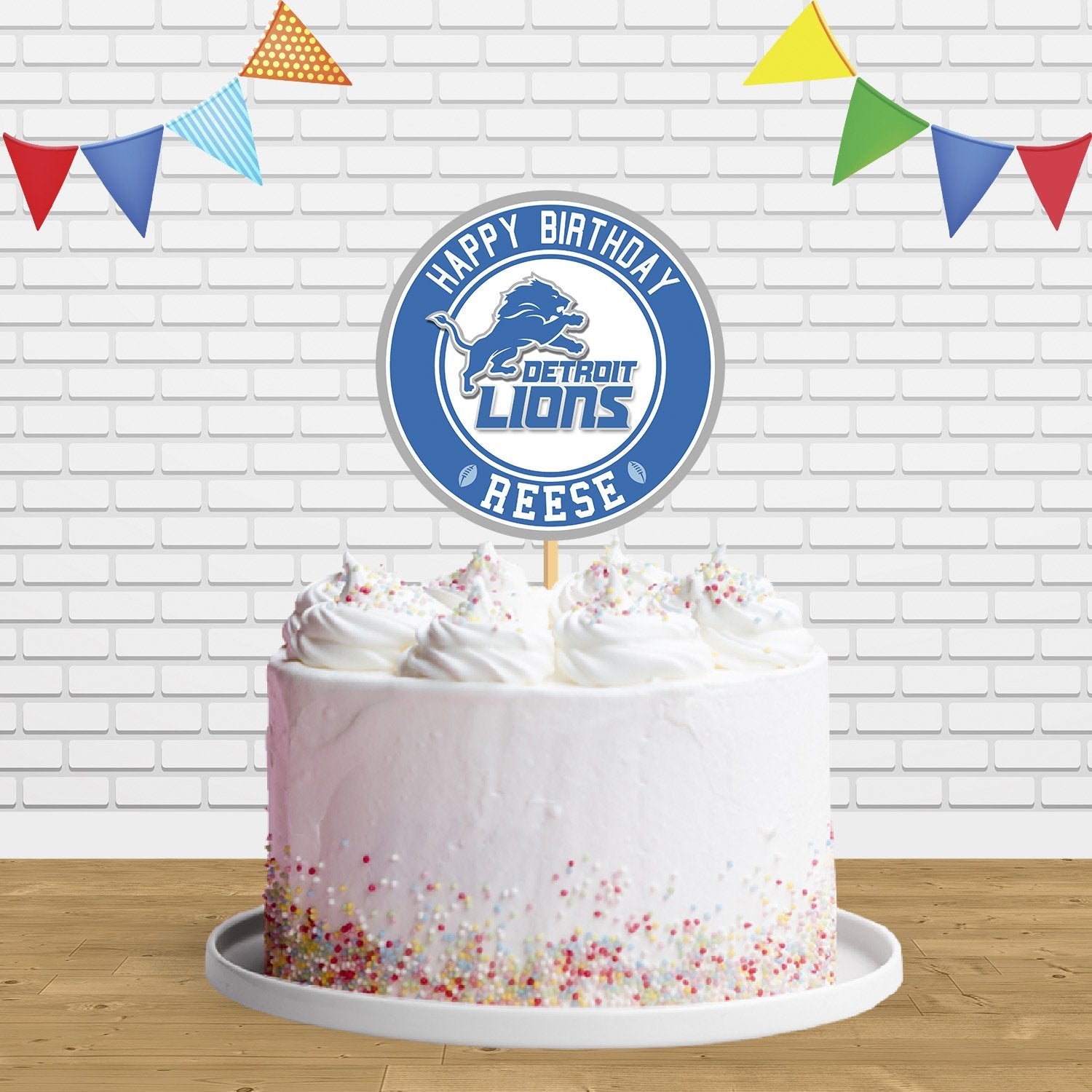 Lions Cake Topper Centerpiece Birthday Party Decorations CP184 – Edible ...