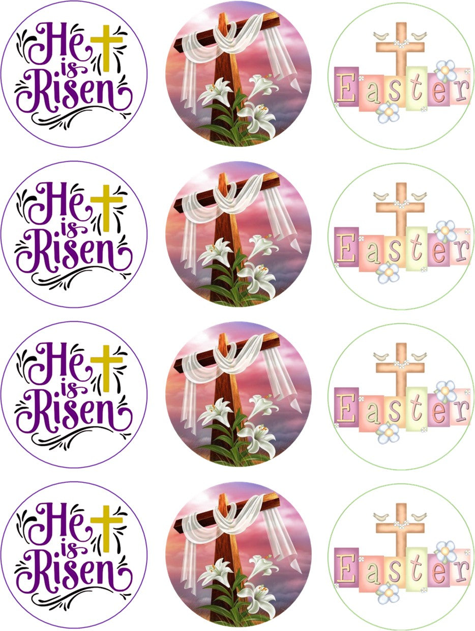 Easter Edible Cupcake Toppers – Ediblecaketopper