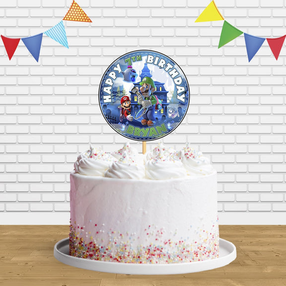 Luigis Mansion Cake Topper Centerpiece Birthday Party Decorations CP38 ...