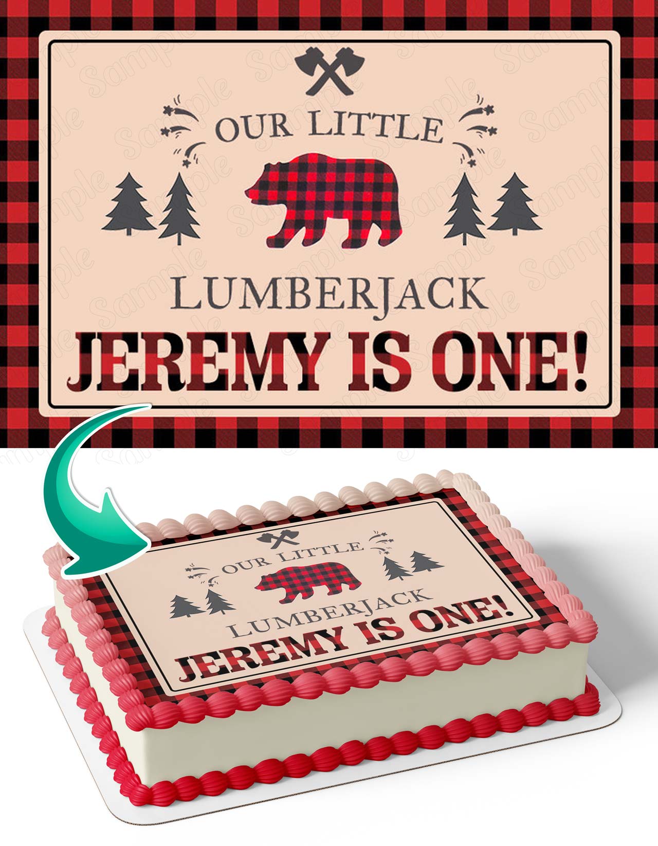 Lumberjack Lumberer Logger WoodsmanLJM Edible Cake Toppers ...