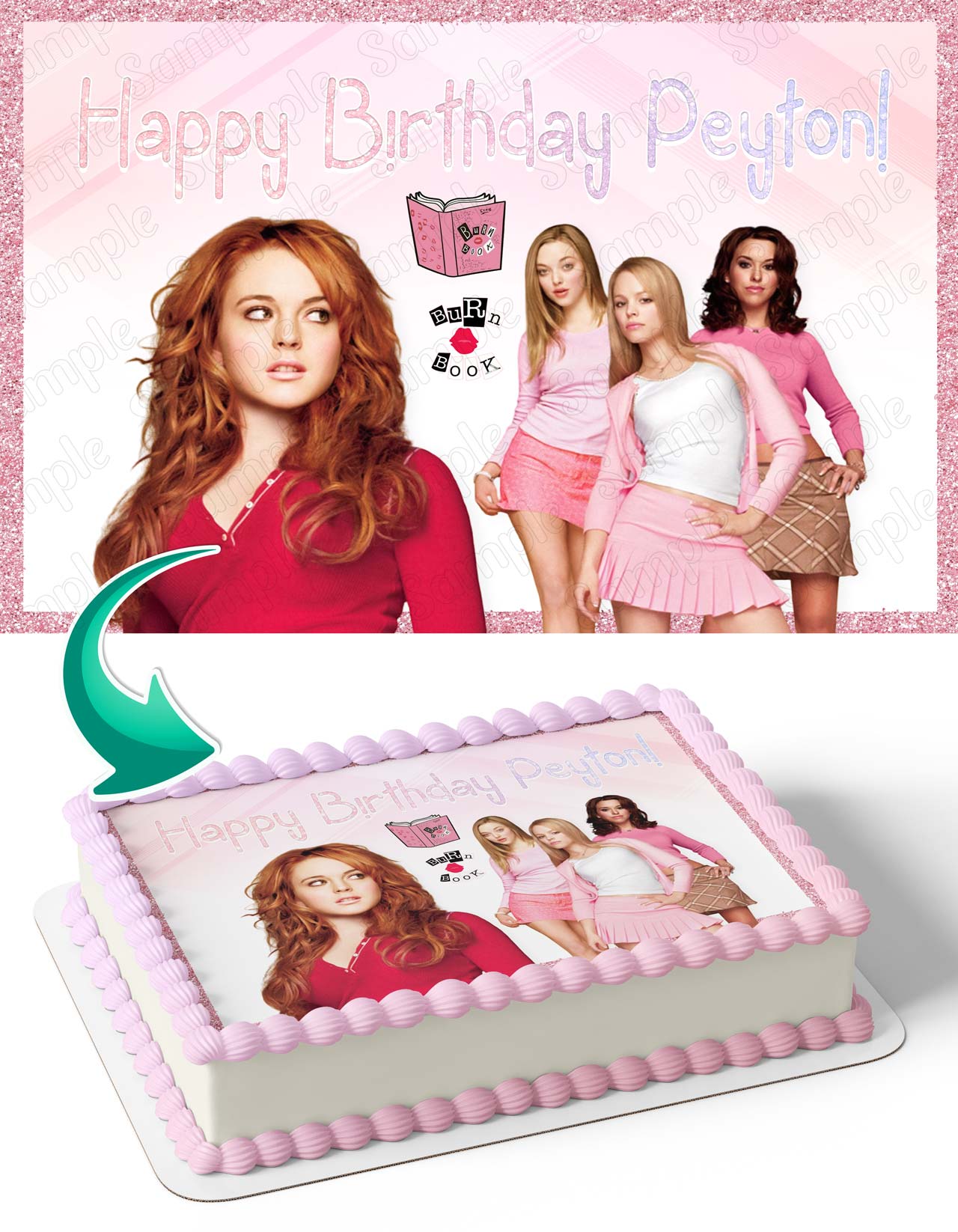Mean Girls Edible Cake Toppers – Ediblecaketopper