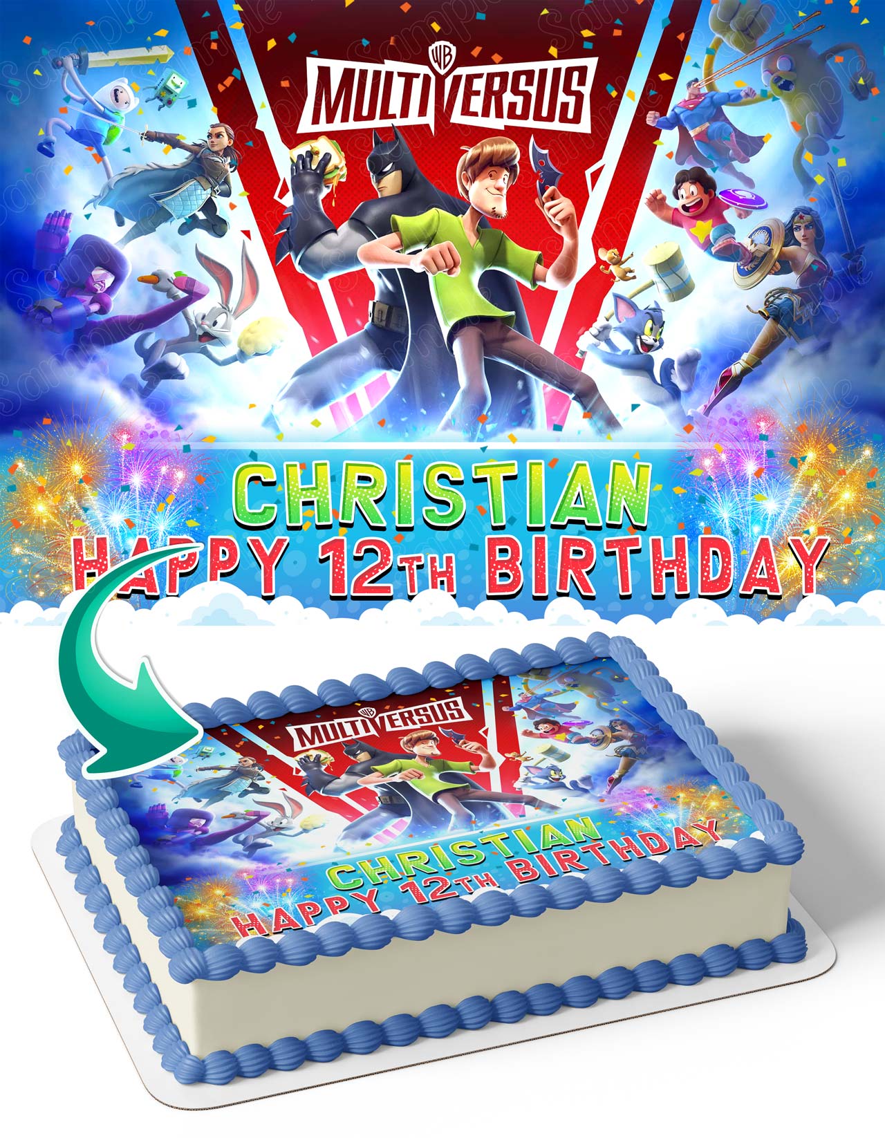 MultiVersus MV Edible Cake Toppers – Ediblecaketopper