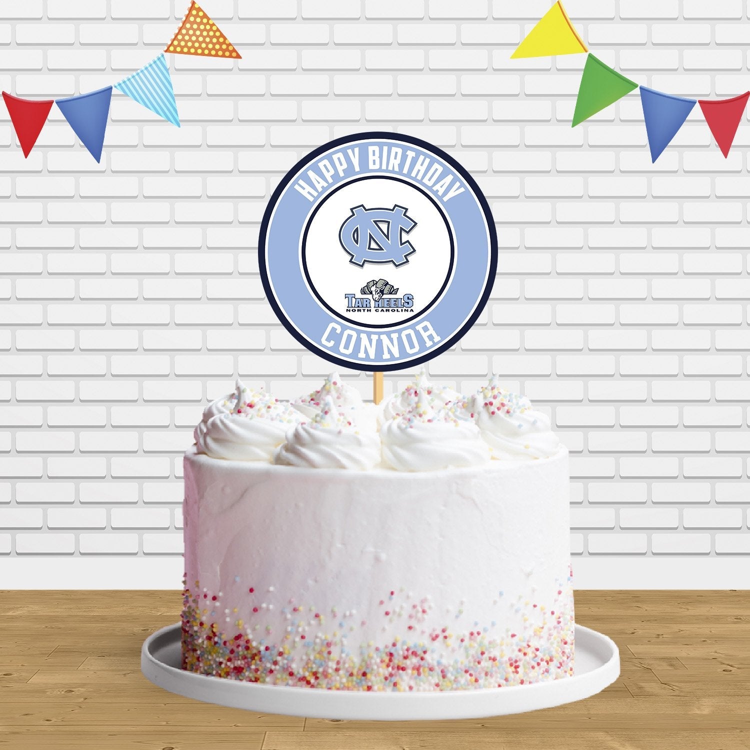North Carolina Cake Topper Centerpiece Birthday Party Decorations CP46 ...