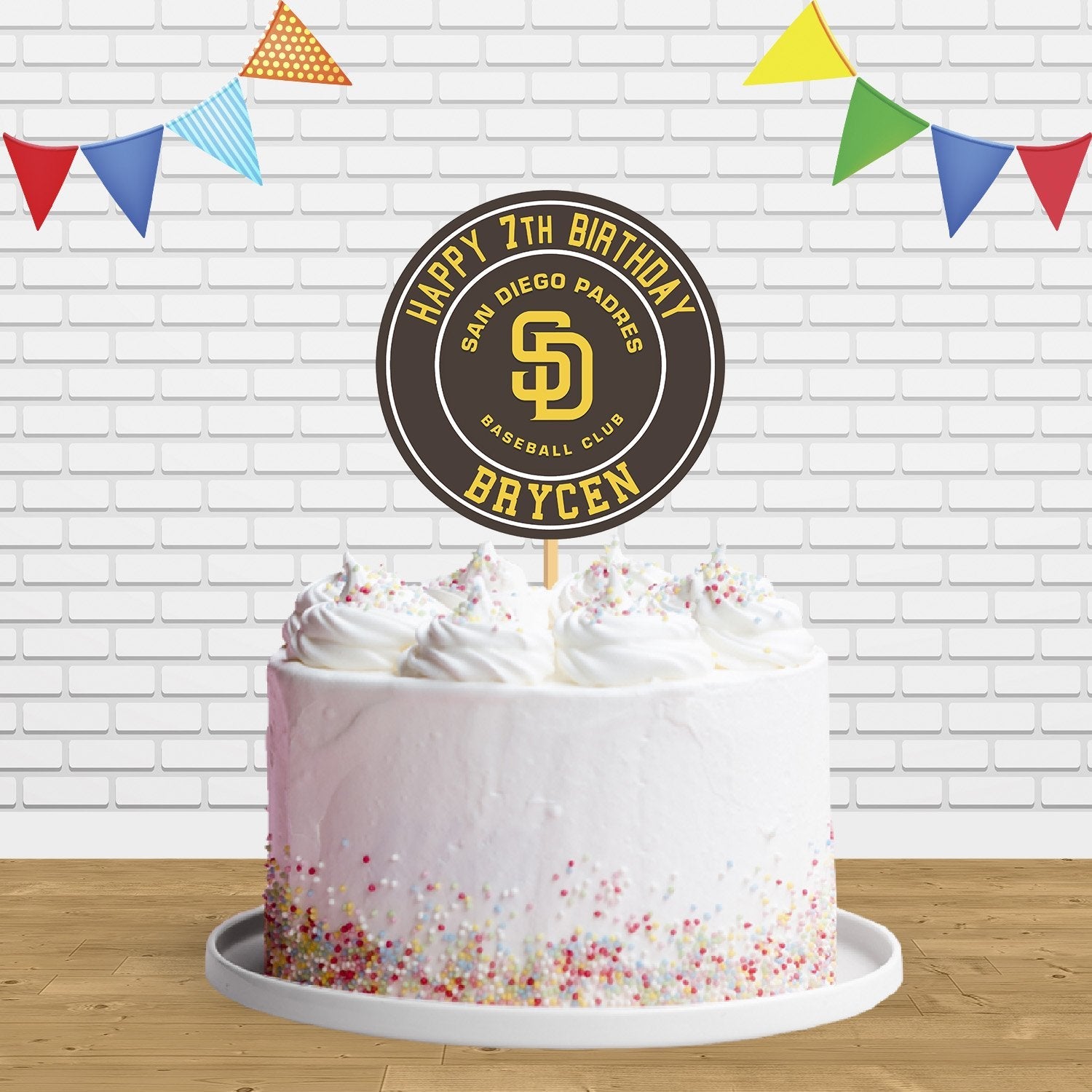 Padres Cake Topper Centerpiece Birthday Party Decorations CP566 ...