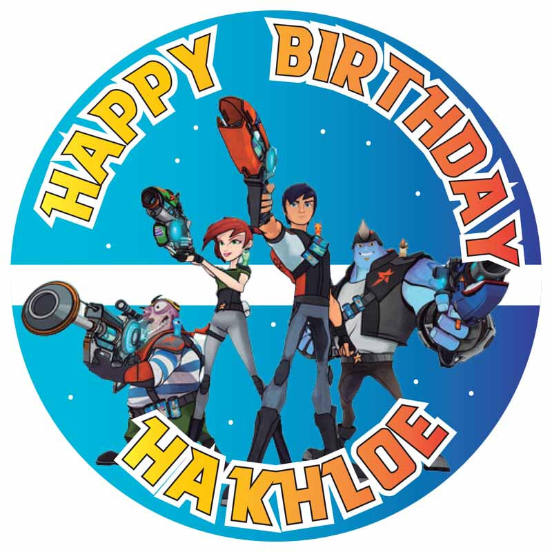 Slugterra Edible Cake Toppers Round – Ediblecaketopper