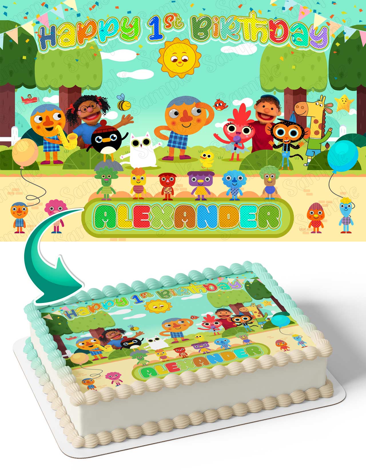 Super Simple Kids Edible Cake Toppers – Edible Cake Topper Corp